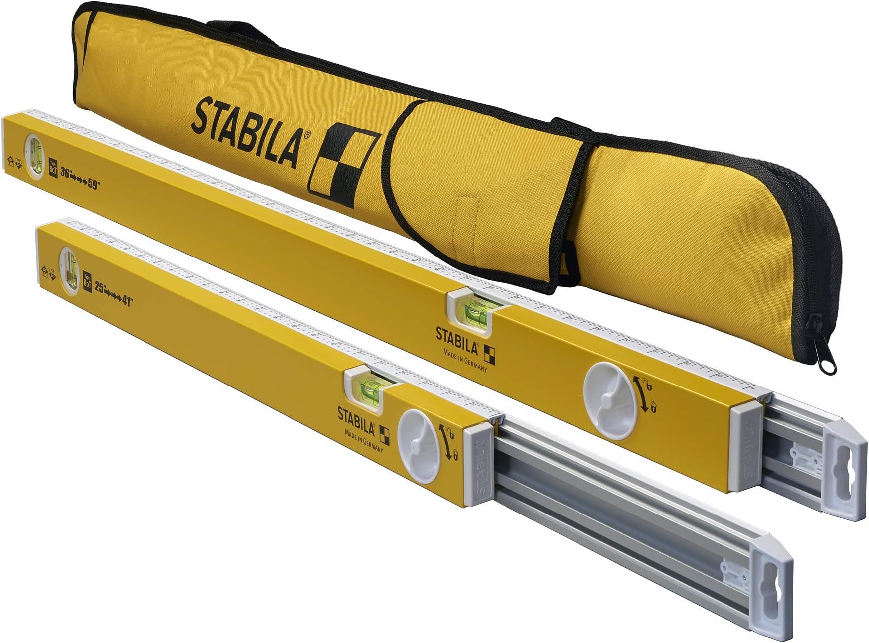 Amazon.com: Stabila STB80T63 Extendable Box Levels, Multi-Color,18879 ...