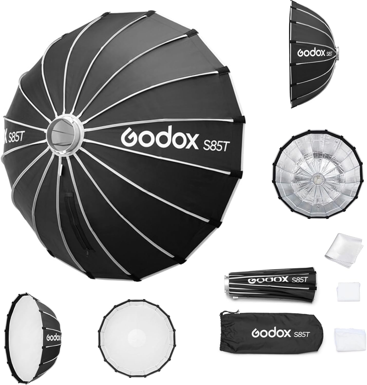 Amazon.com : Godox Softbox Godox S85T 85cm/33.5in Quick Release ...