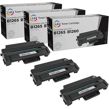 Amazon.com: Dell G9W85 Toner Cartridge B1260dn/B1265dnf/B1265dfw Laser ...