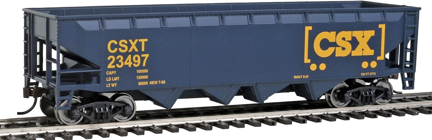 Walthers Trainline Offset Hopper Ready to Run CSX Toy : Amazon.ca: Toys ...