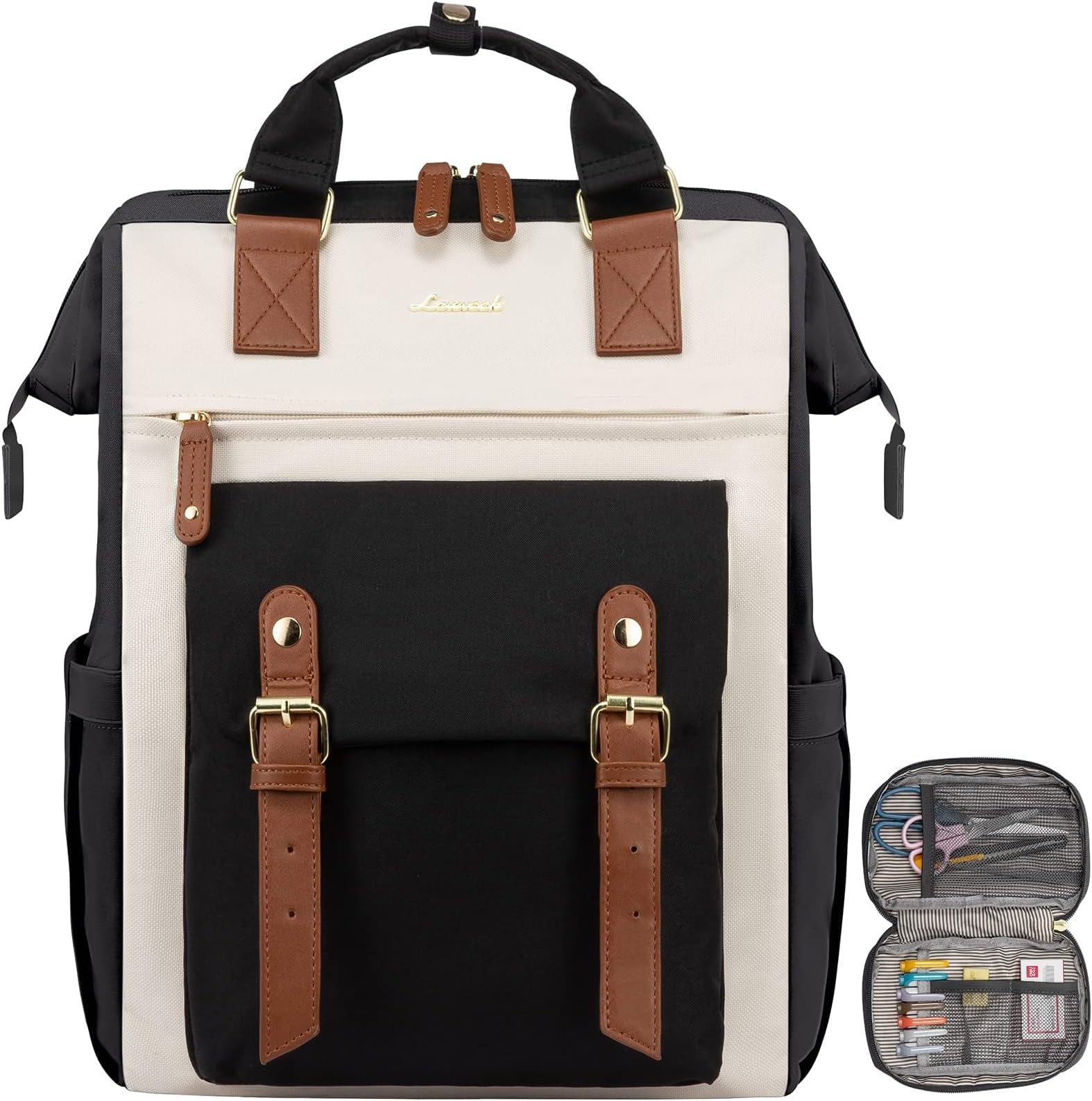 Amazon.com: LOVEVOOK 17 Inch Laptop Backpack For Women Work Large ...