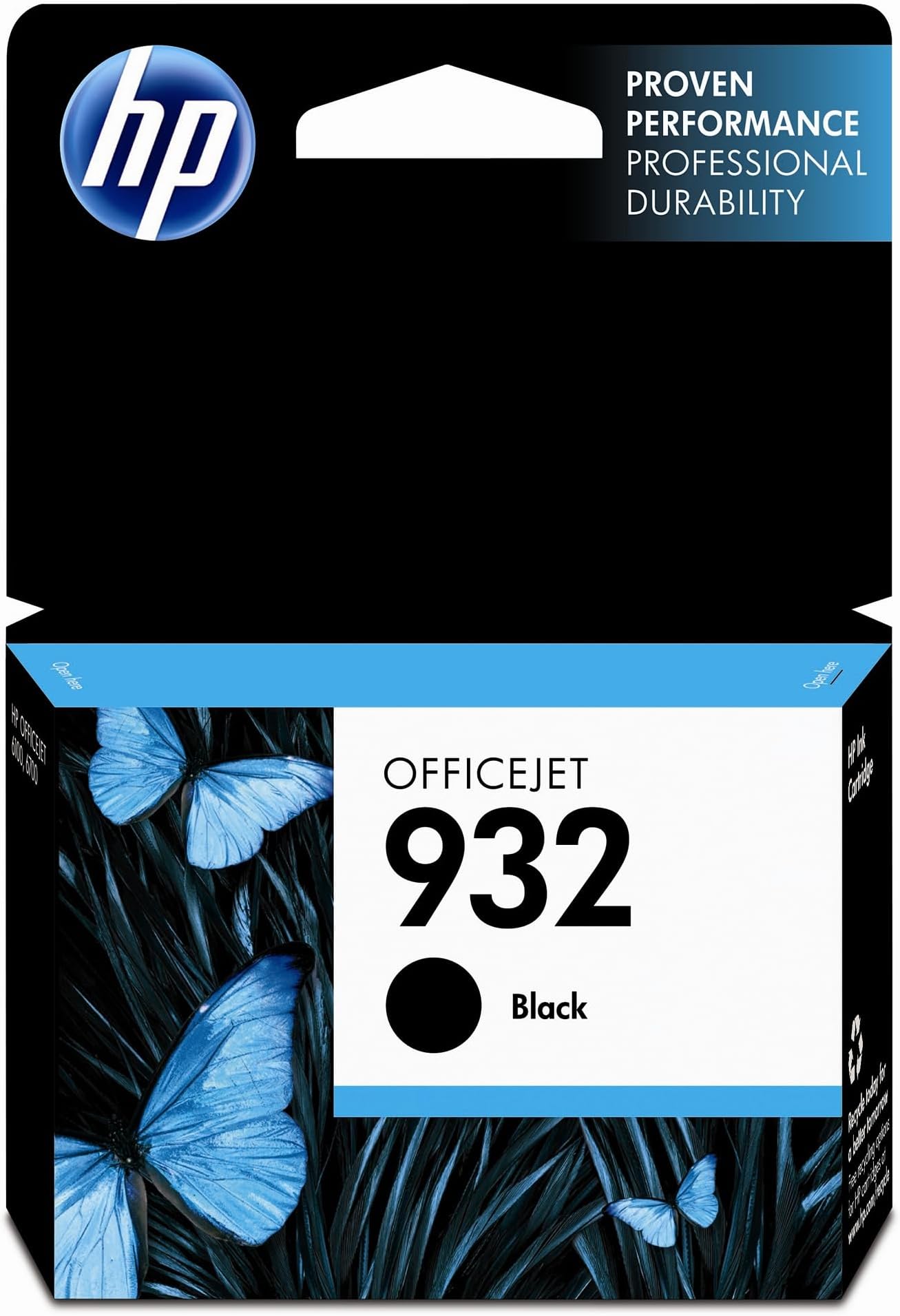 Amazon.com: HP 932 Black Ink Cartridge | Works with HP OfficeJet 6100 ...