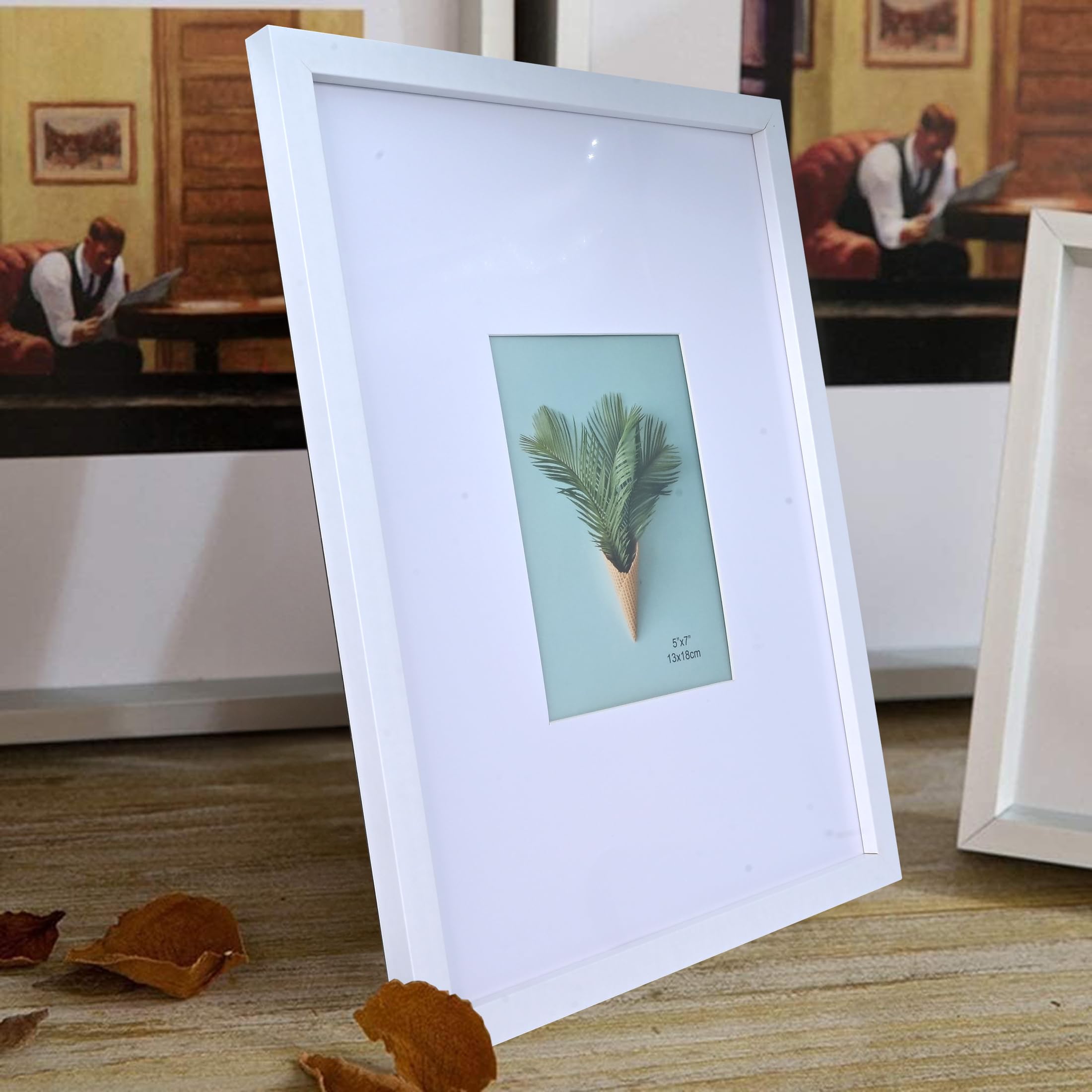 Cortina Wooden Standing Rotating 1 Photo Frame Picture | Vertical Photo ...