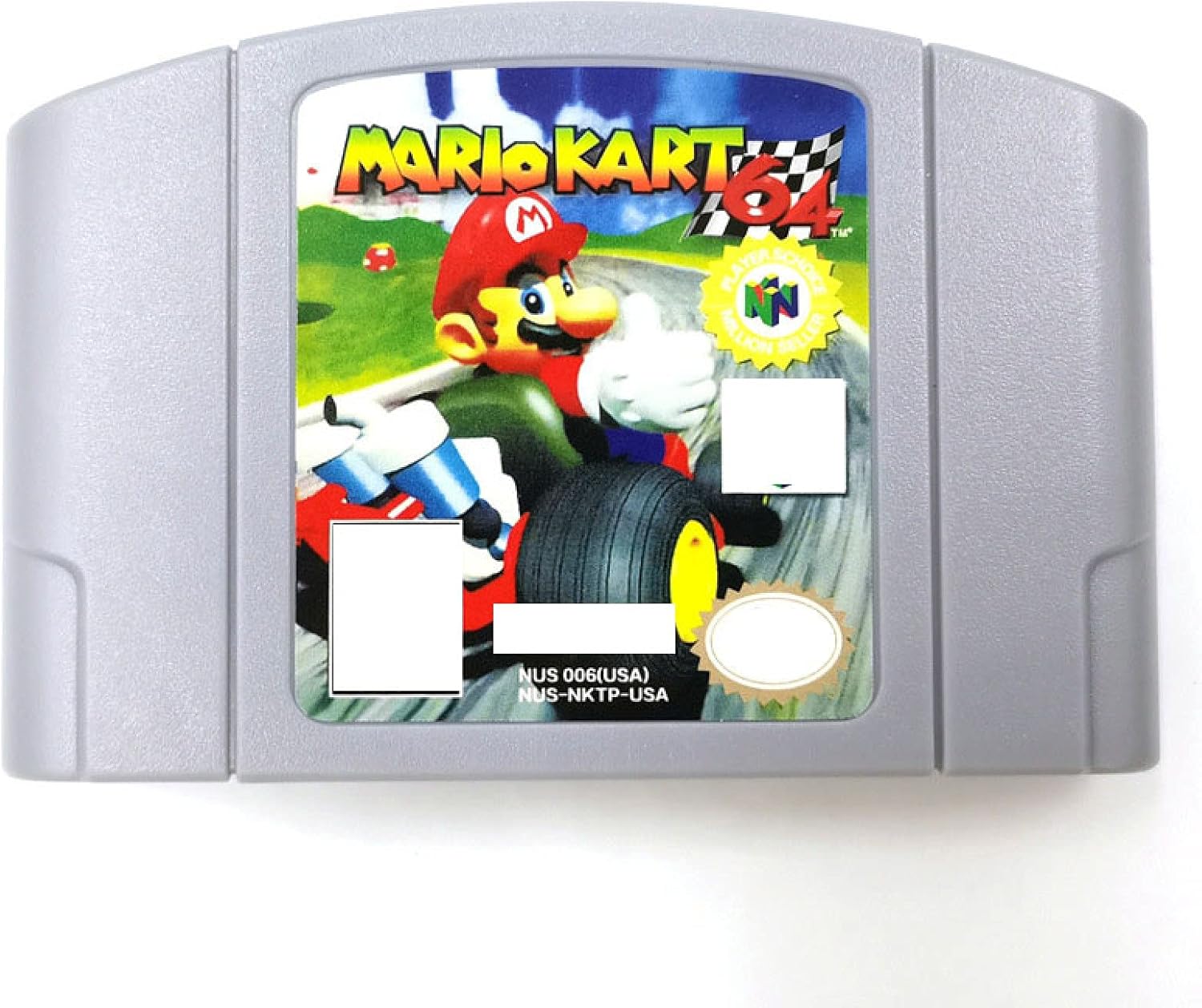 Mario Kart 64 Game Cassette (versión US) para consola de juegos N64 ...