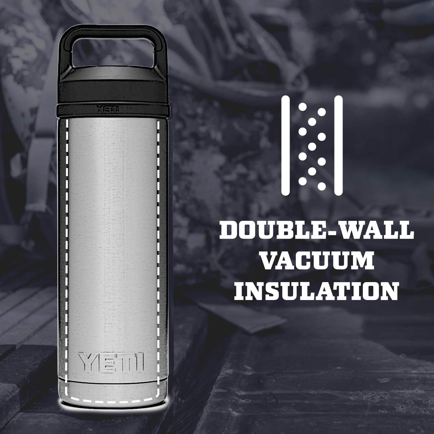Botella YETI Rambler de 18 oz...B08B2BGSRV | Encarguelo.com