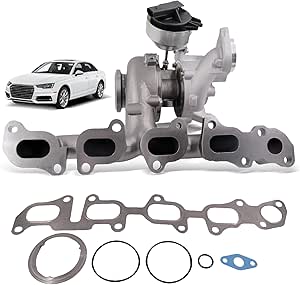 Amazon.com: TOPAZ Turbo Turbocharger BM70B Compatible with Audi A4 Q5 2 ...