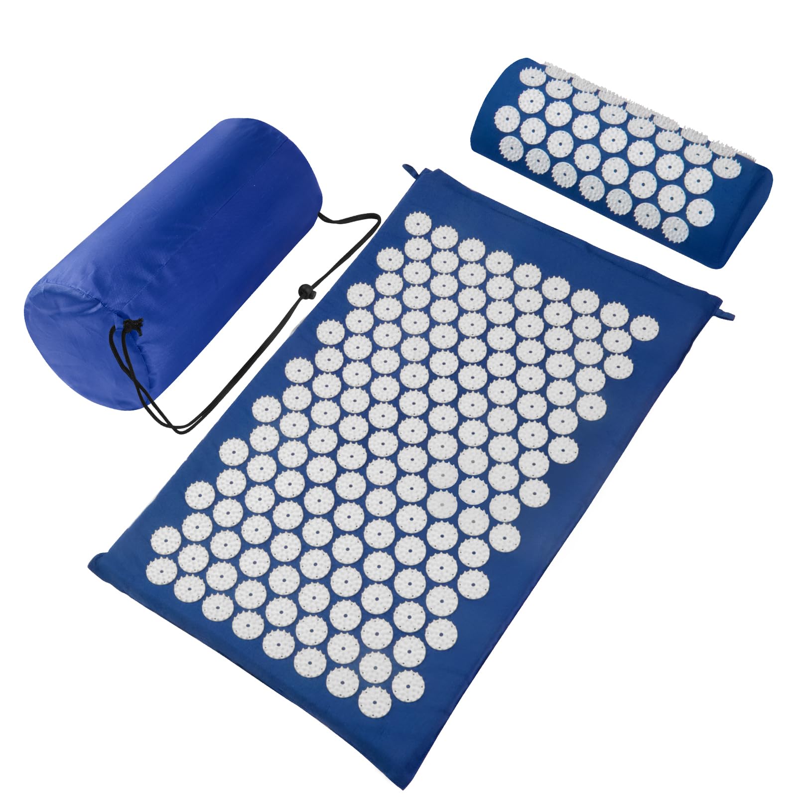 Amazon.com: Acupressure Mat Set, Acupuncture Point Massage Pillow ...
