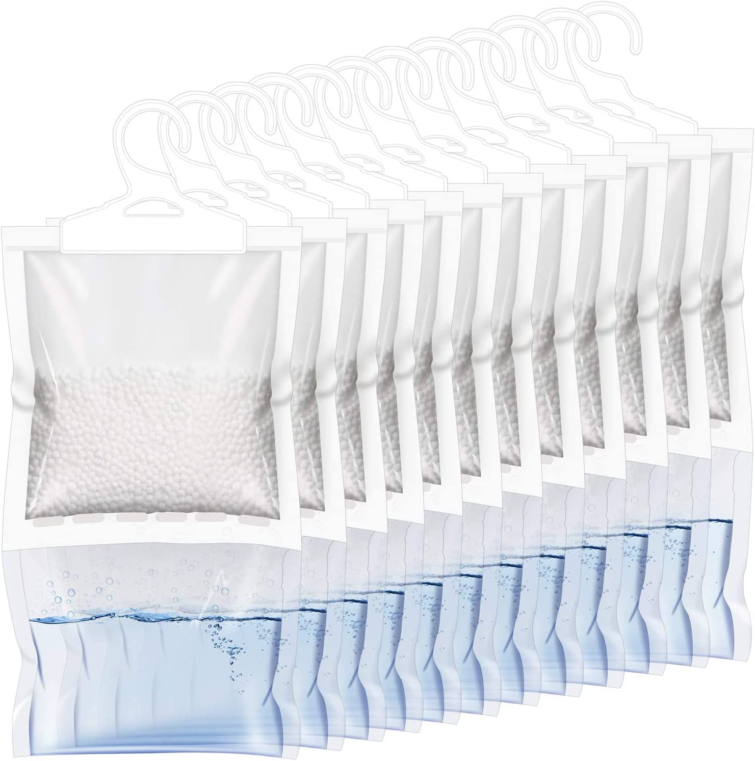 Smart Saver Moisture Absorbers 12 pack-400gram/pack, Hanging Humidity ...