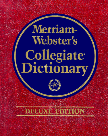 Amazon.com: Merriam-Webster's Collegiate Dictionary, Deluxe Edition ...