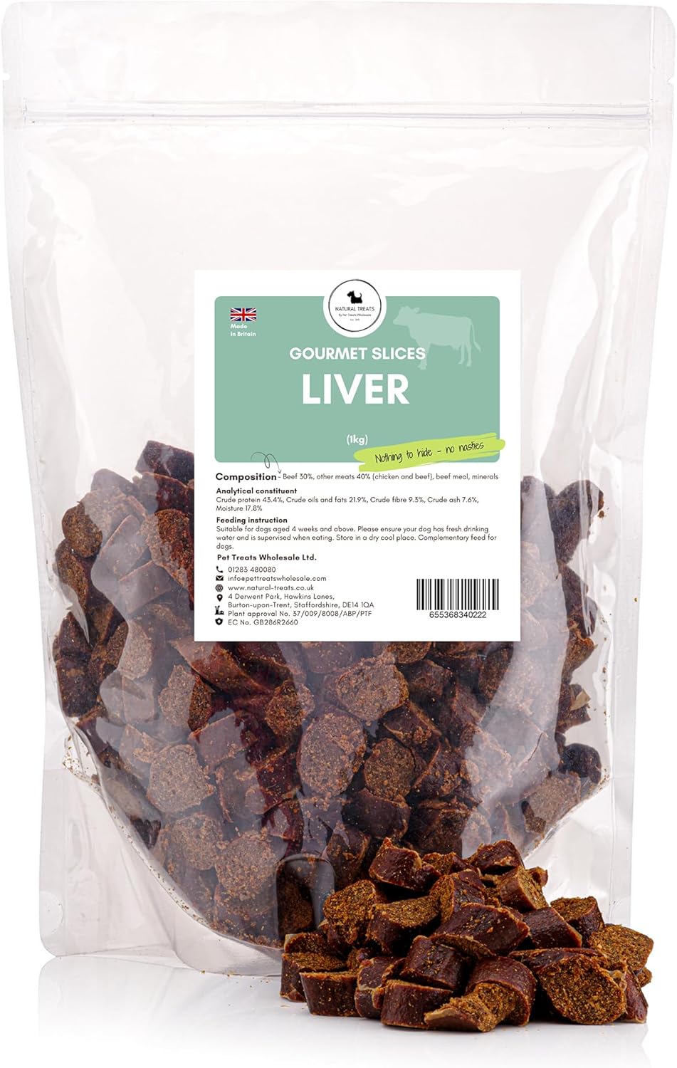 Natural Treats Gourmet Slices - Natural Dog Training Treats Gluten Free ...