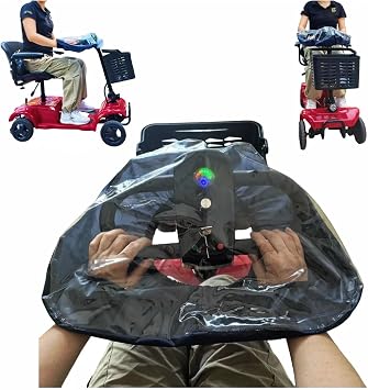 Mobility Scooter Control Panel Till Cover，48x38x22cm Fit for Various 3/ ...
