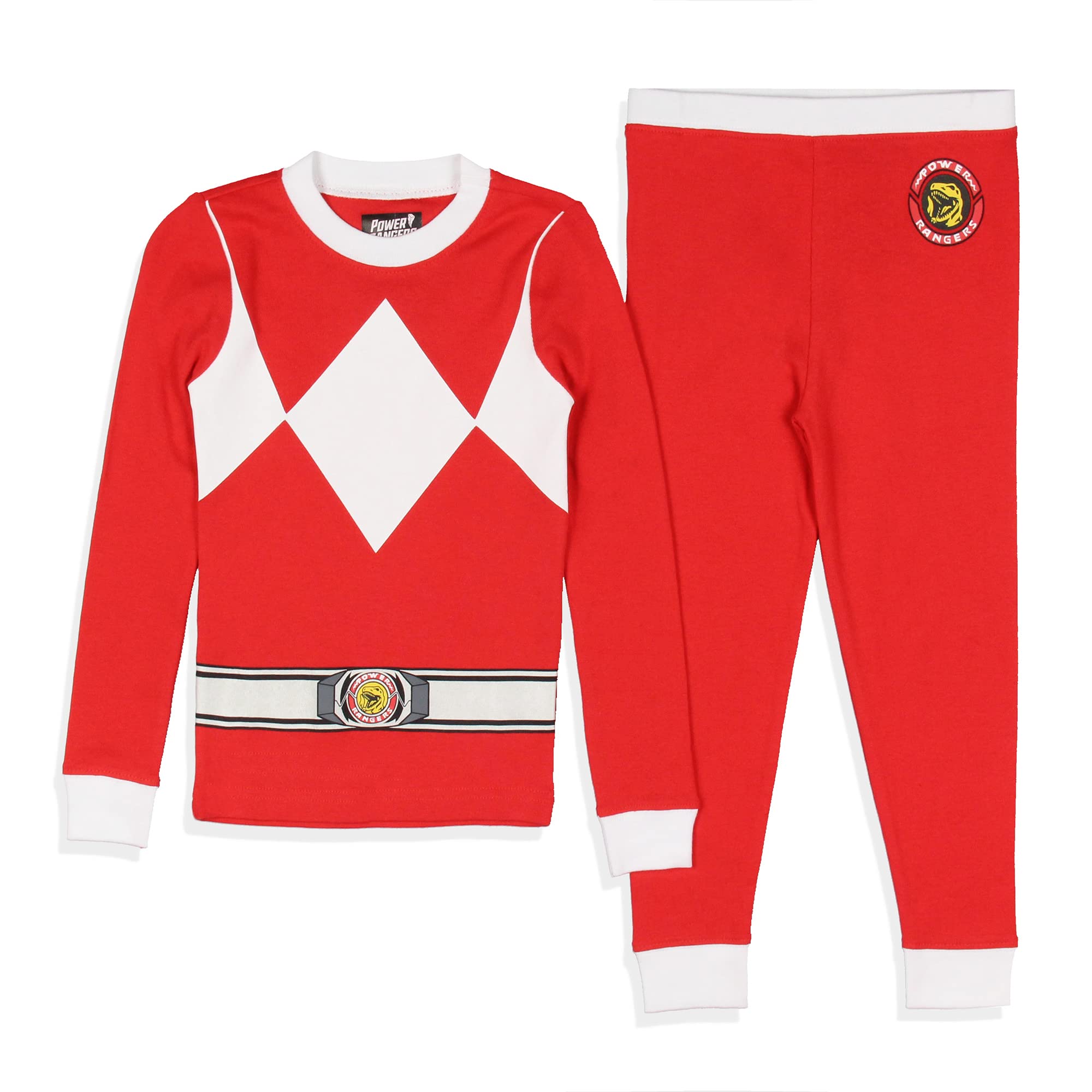 Snapklik.com : INTIMO Power Rangers Toddler Boys Red Ranger Character ...