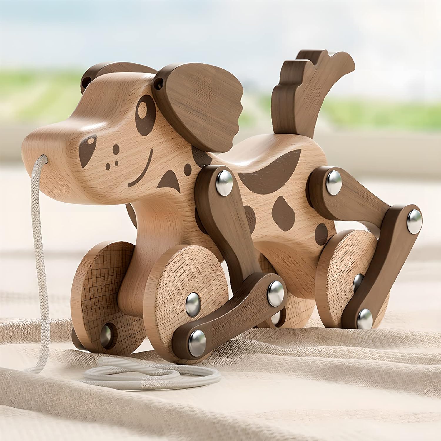 Amazon.com: LKYOXS Montessori Toys 1 2 3 4 Years Old Boys Girls, Pull ...