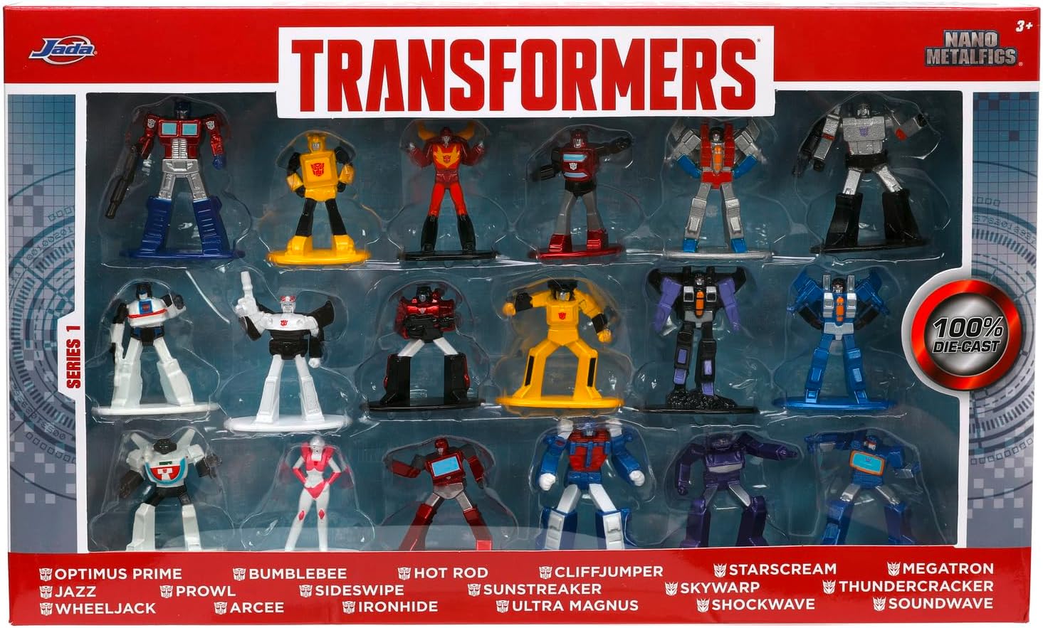 TRANSFORMERS 18 piece Die-cast 4 cm Figure Multipack – Favourite ...