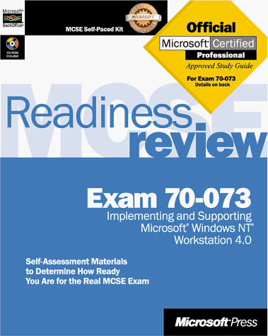 MCSE Readiness Review Exam 70-073: Microsoft Press, Spealman, Jill ...