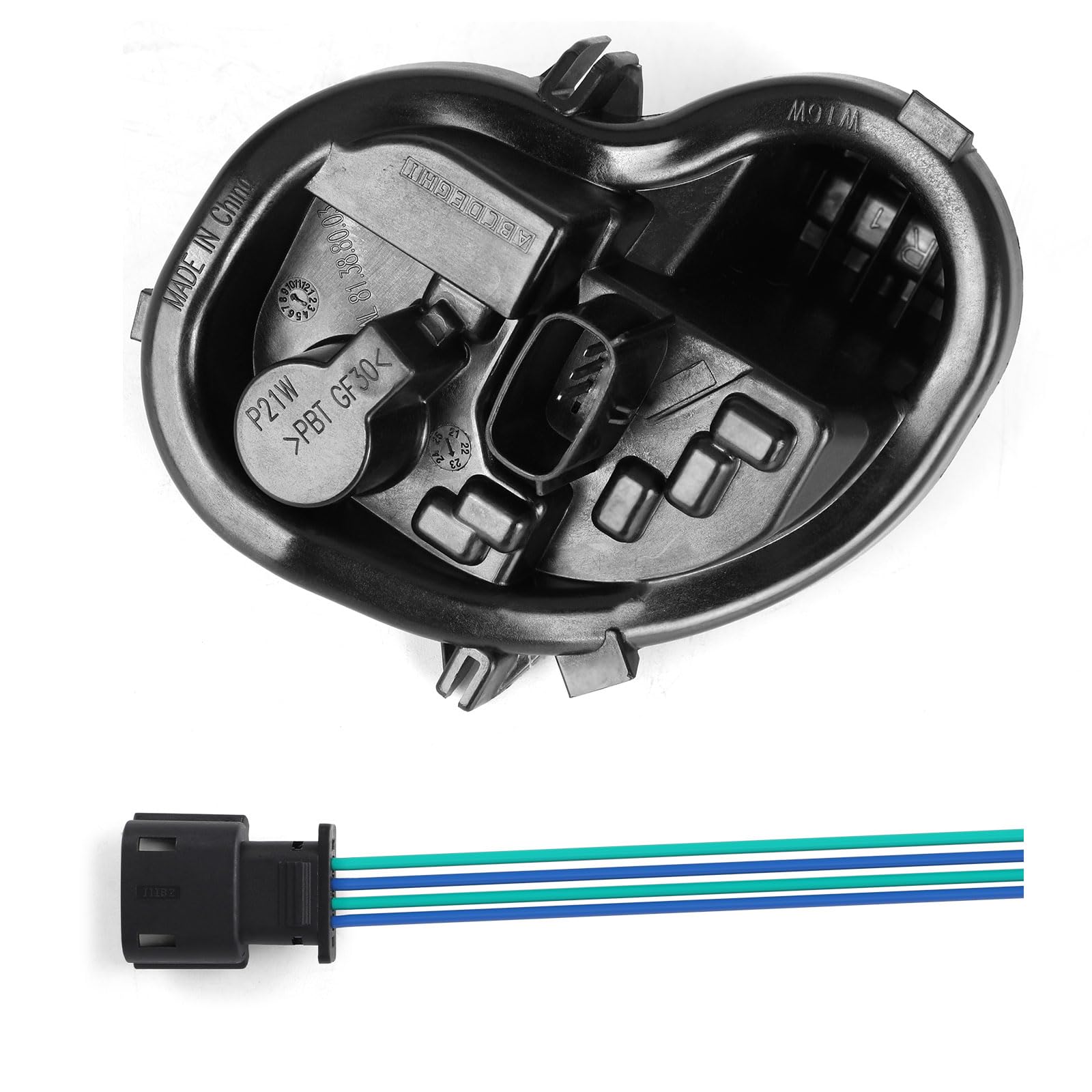 REAR RIGHT DRIVER SIDE TAIL LIGHT LAMP BULB HOLDER 39001578 FOR ...