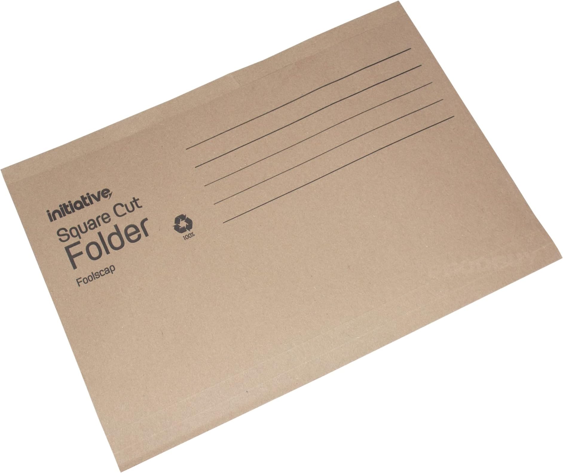 Q-Connect Square Cut Folder Medium Weight Foolscap KF01191, 250 g ...