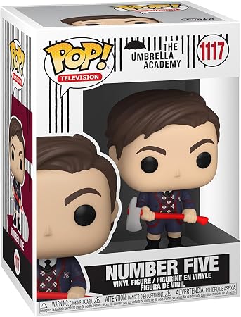 Amazon.com: Funko Pop TV: Umbrella Academy - Number Five 5 Collectible ...