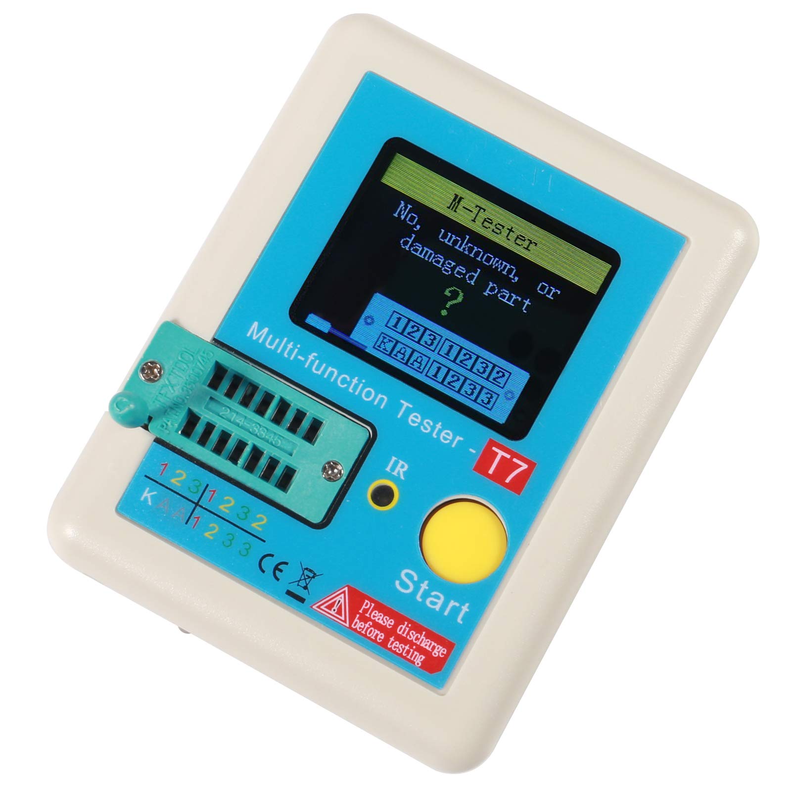 Snapklik.com : LCR-T7 Transistor Tester TFT Diode Triode Capacitance ...