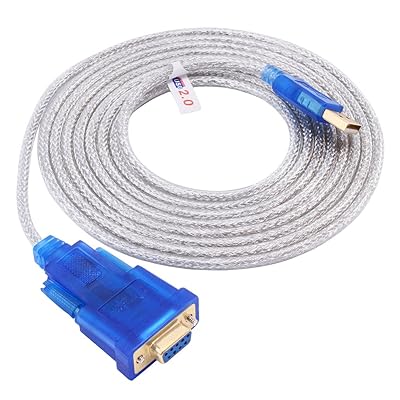 DTECH USB to Serial Adapter 10 ft USB to RS232 DB9 Nepal | Ubuy