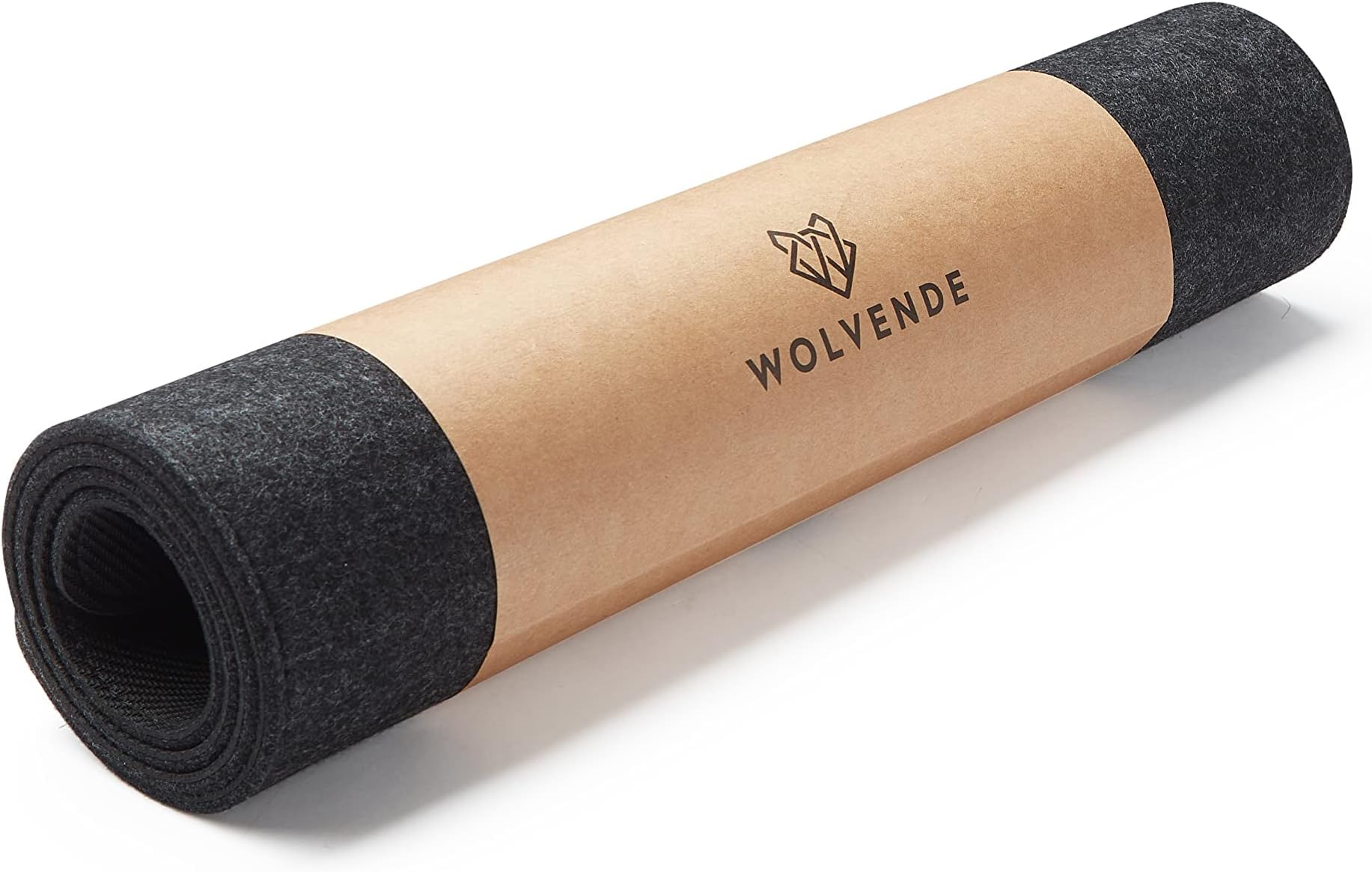 Wolvende Premium Felt Desk Mat | Medium 30cm x 90cm | Multifunctional ...