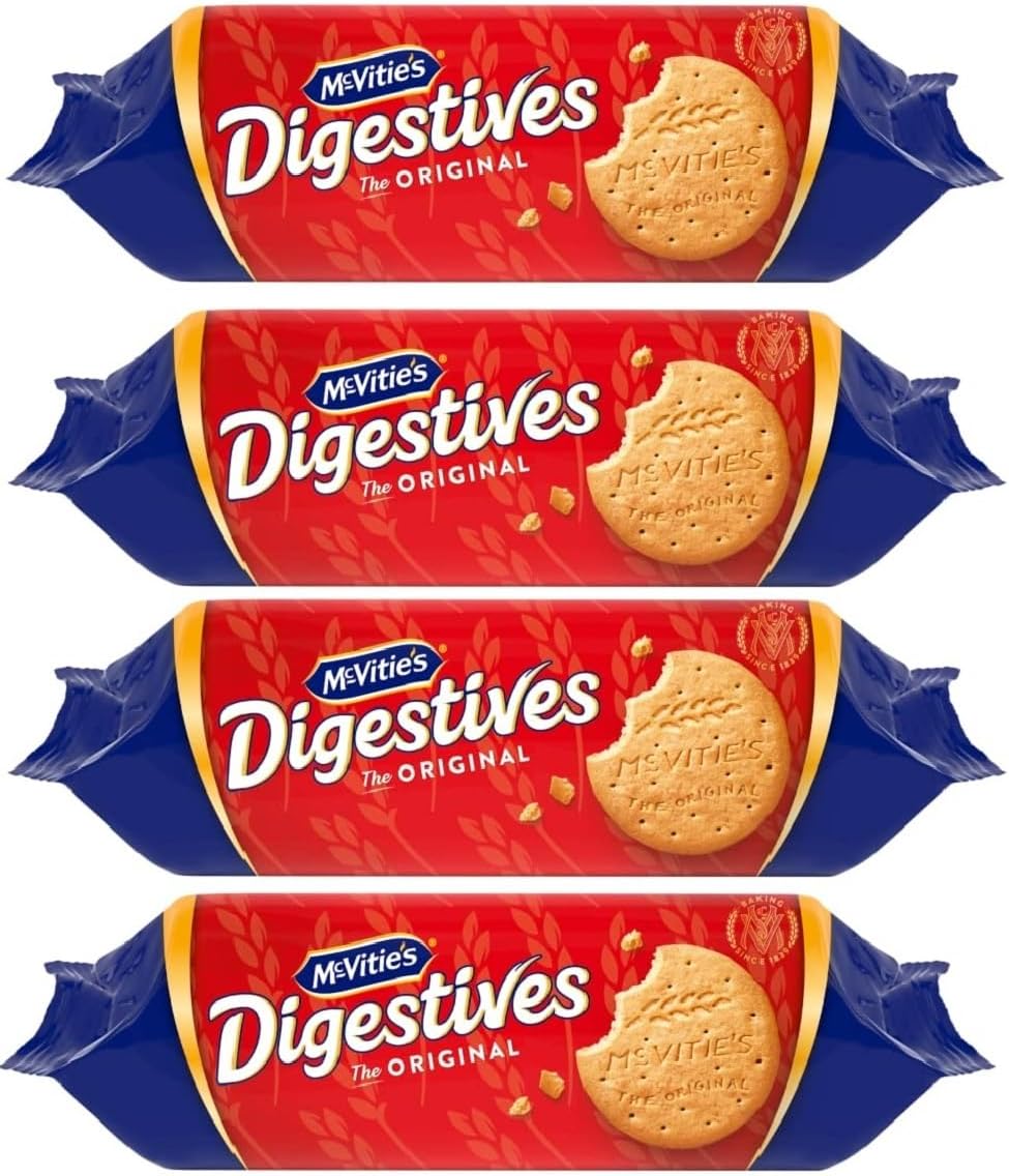 Amazon.com : McVitie's Digestive Biscuits - 360g 4 Pack, Original ...