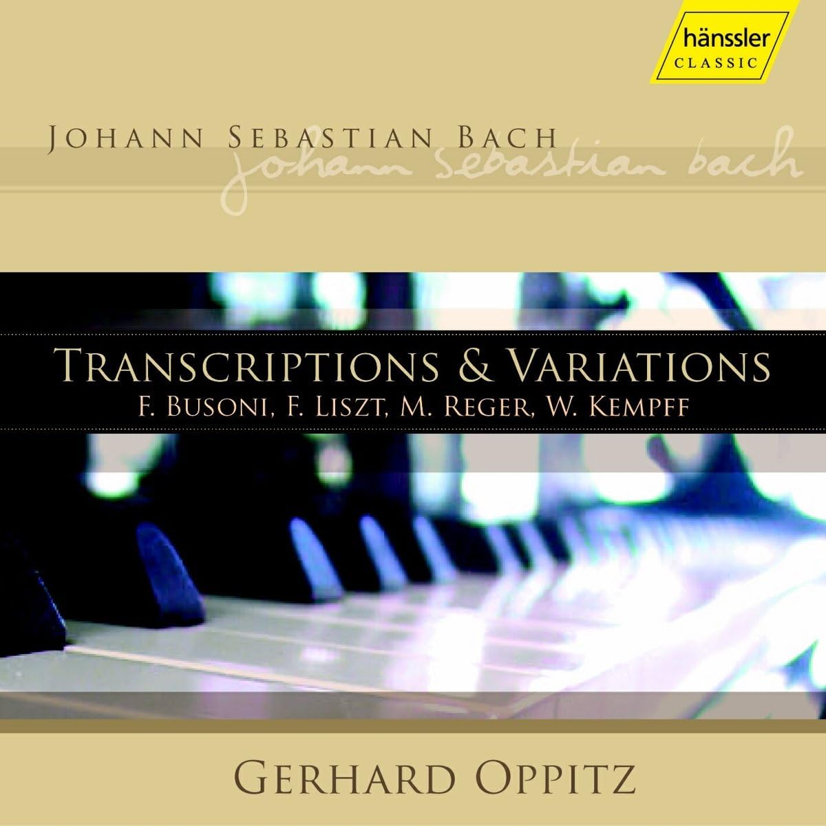 J. S. Bach: Transcriptions & Variations: Amazon.co.uk: CDs & Vinyl