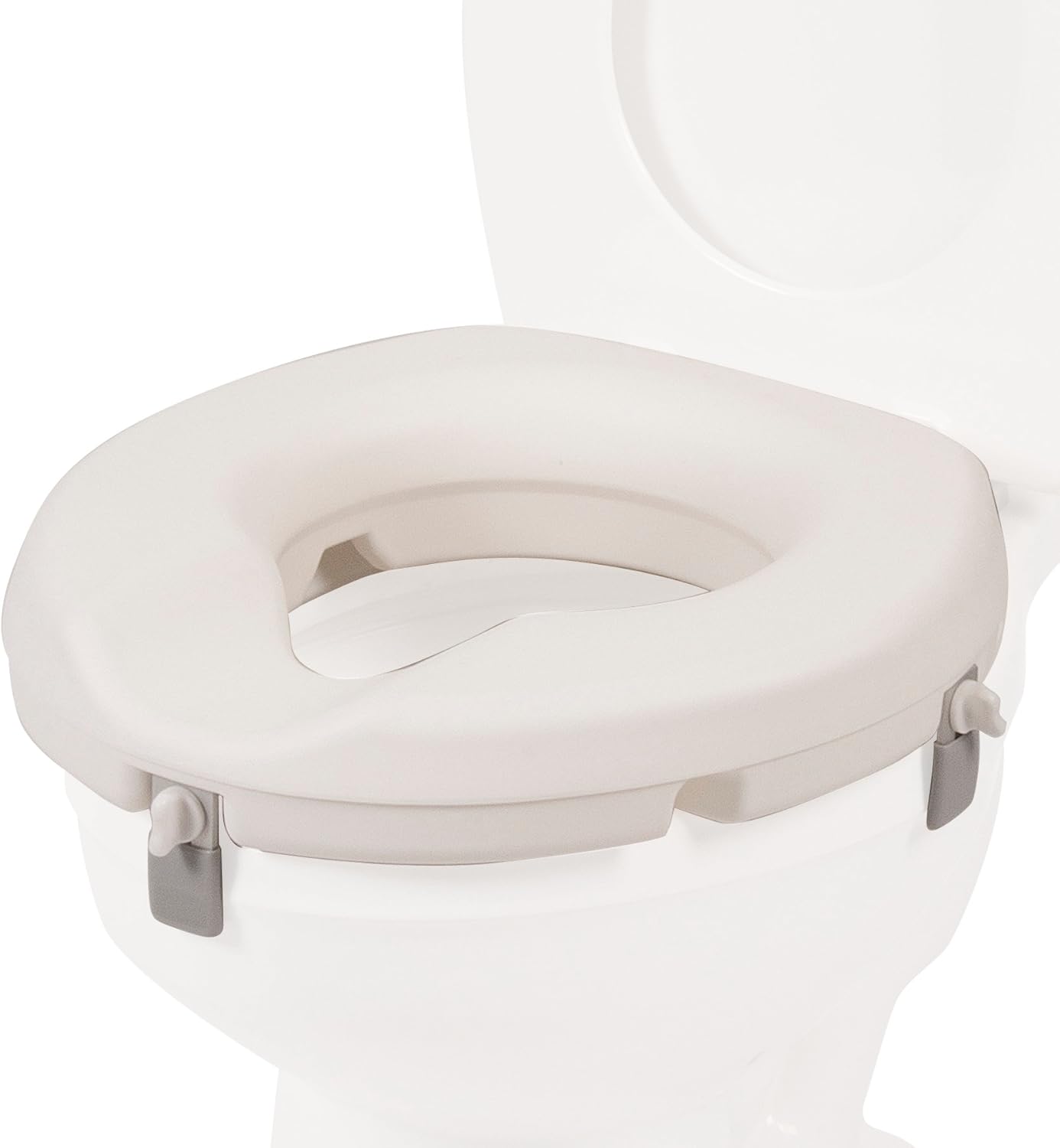 Amazon.com: PCP Raised Toilet Seat, Increase Height Over Commode ...