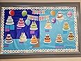 Amazon.com: Mr. Pen- Happy Birthday Bulletin Board Set, 20 pcs ...
