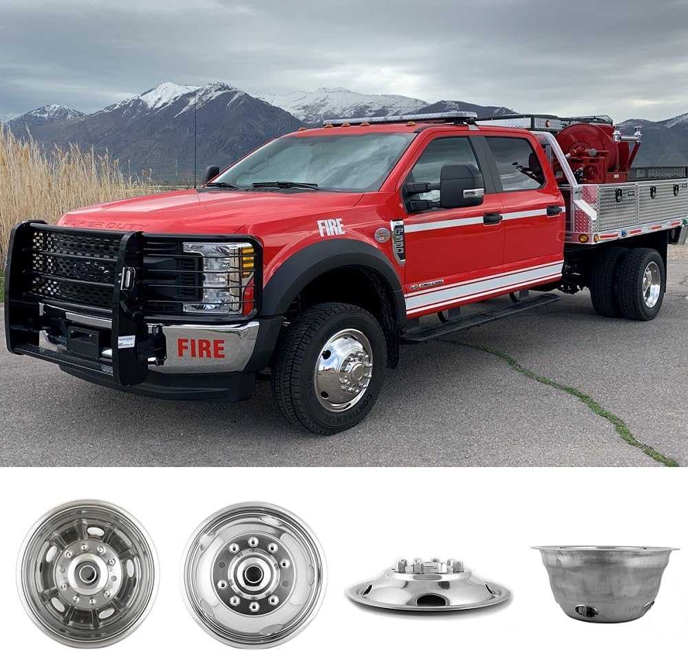 Amazon.com: Puermto 19.5" 10 Lug 5 Hand Hole Wheel Simulators,Front ...