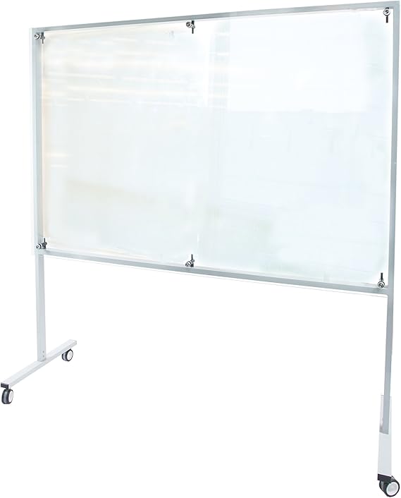 Amazon.com : ProMobile10 Clear Glass Dry Erase Mobile Writing Board ...