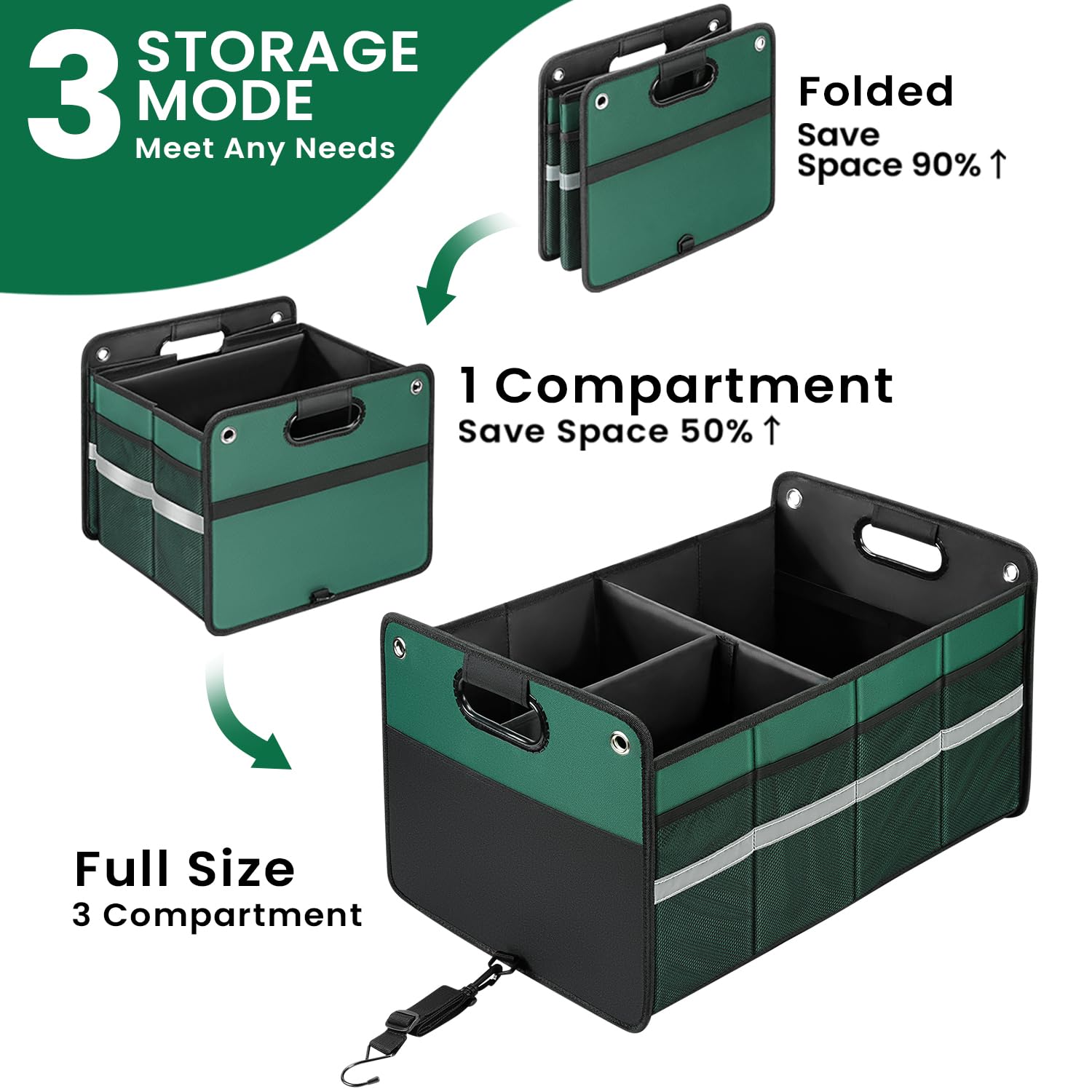 Snapklik.com : WINHUNT Car Trunk Organizer, Car Storage Organizer ...