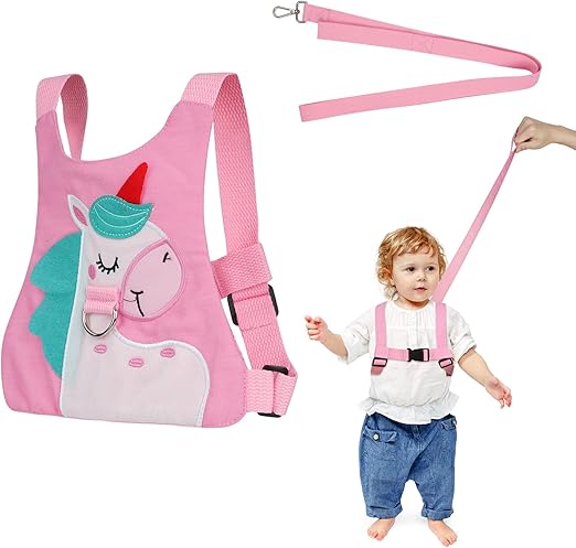 AOMIG Baby Reins, Baby Walking Reins and Toddler Safety Harness, Pony ...