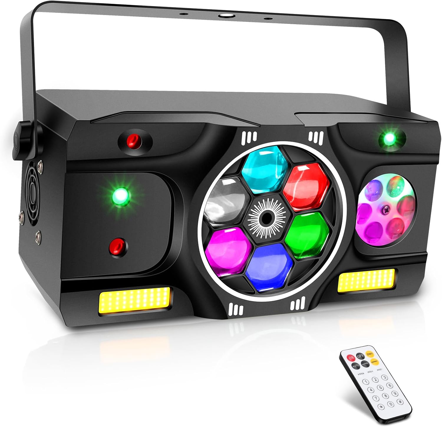 Amazon.com: LaluceNatz DJ Stage Party Lights - 40W 5IN1 DJ Lights Bee ...