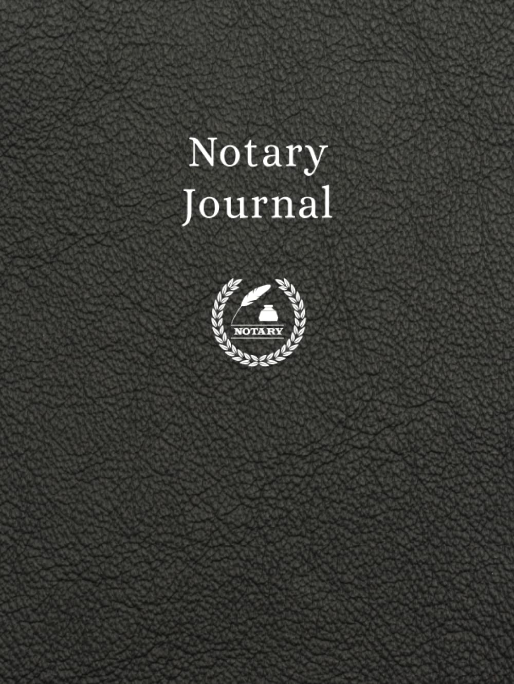Notary journal: Official Notary Journal/Log Book | Log Book for ...