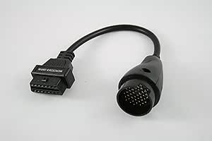 38 Pin OBD to OBD2 Diagnostic Adapter Cable for Mercedes Benz W124 W210 ...