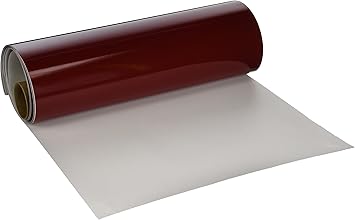Amazon.com: Vinyl Ease 12" x 24" 6 Sheets Glossy Maroon Permanent ...