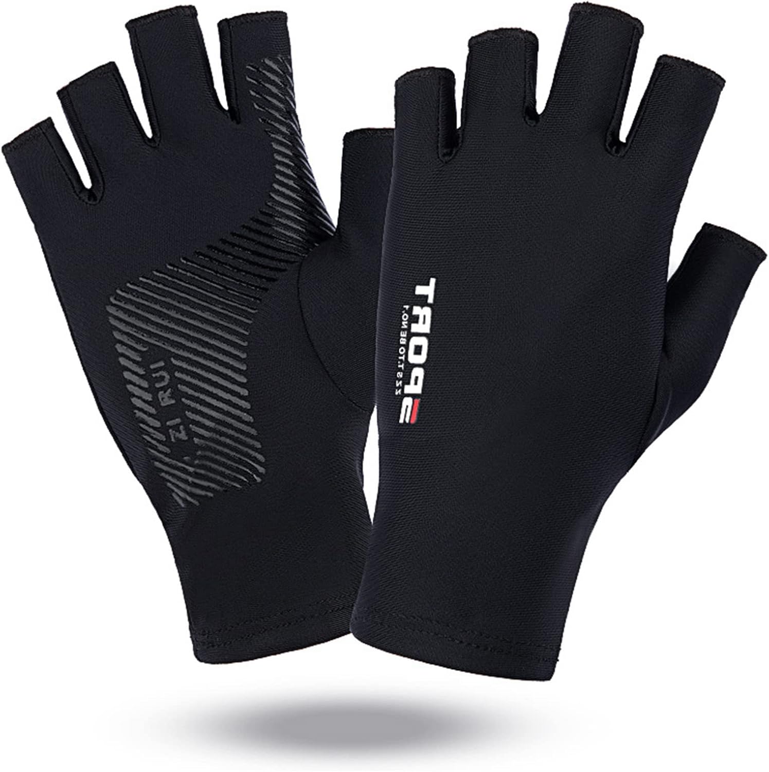 Gant Velo Homme Cycliste Route Gants D'éTé AntidéRapants Demi-Doigts ...