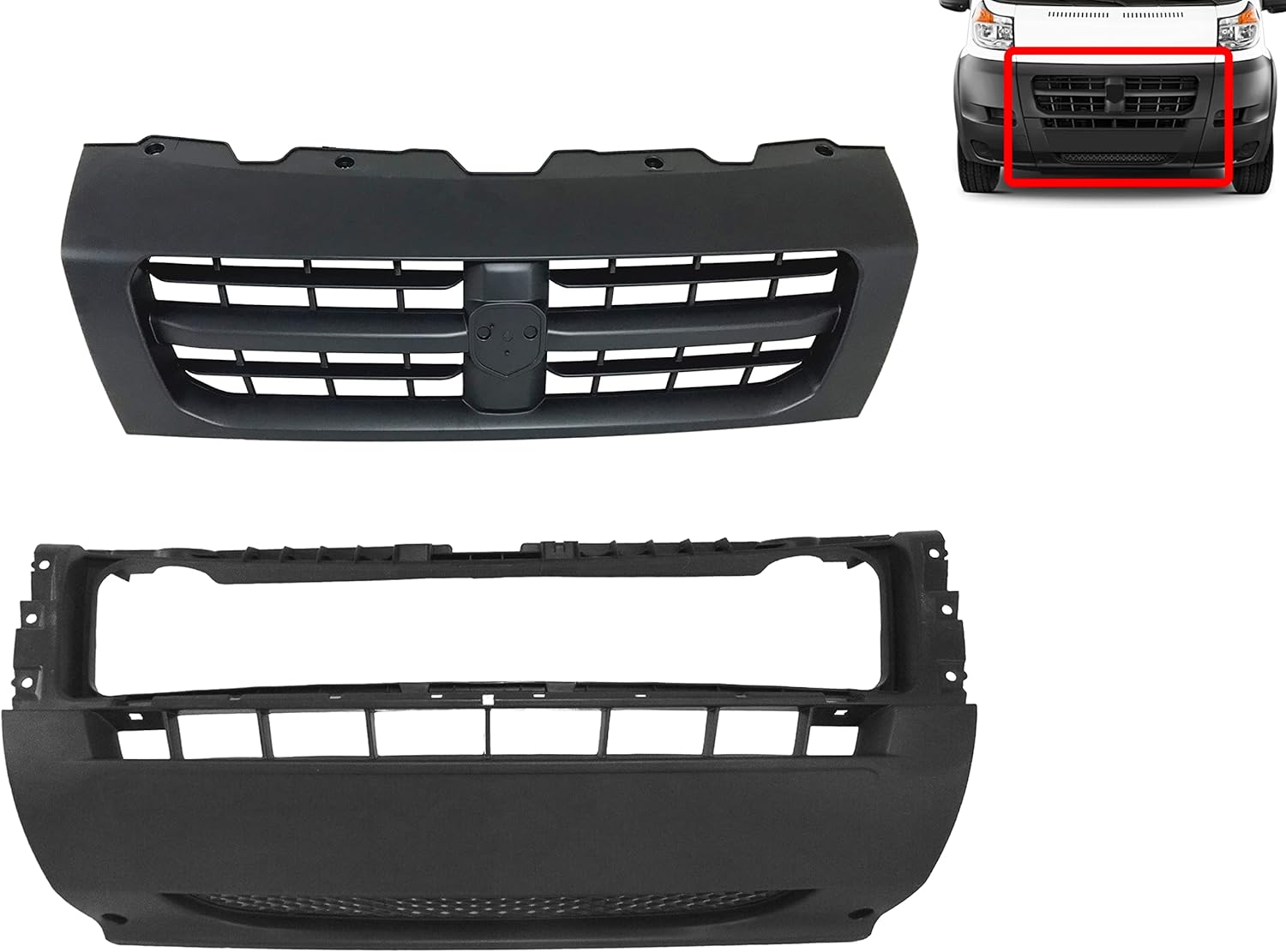 Amazon.com: 2014 2015 2016 2017 2018 Compatible With Ram Promaster 1500 ...