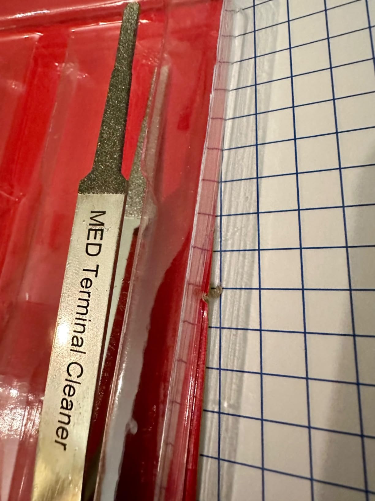 Amazon.com: Camrusic 3Pcs Diamond Grip Terminal Cleaner Set, Electrical ...