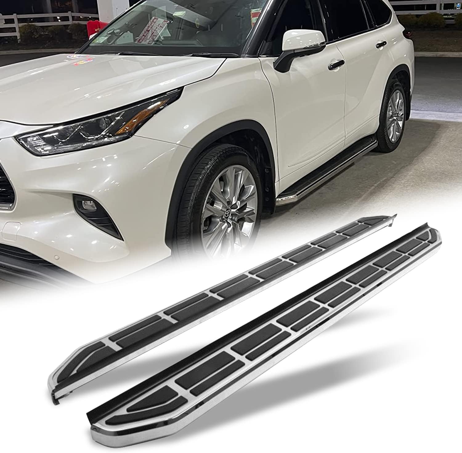 Amazon.com: TAC Side Steps Running Boards Fit 2020-2024 Toyota ...