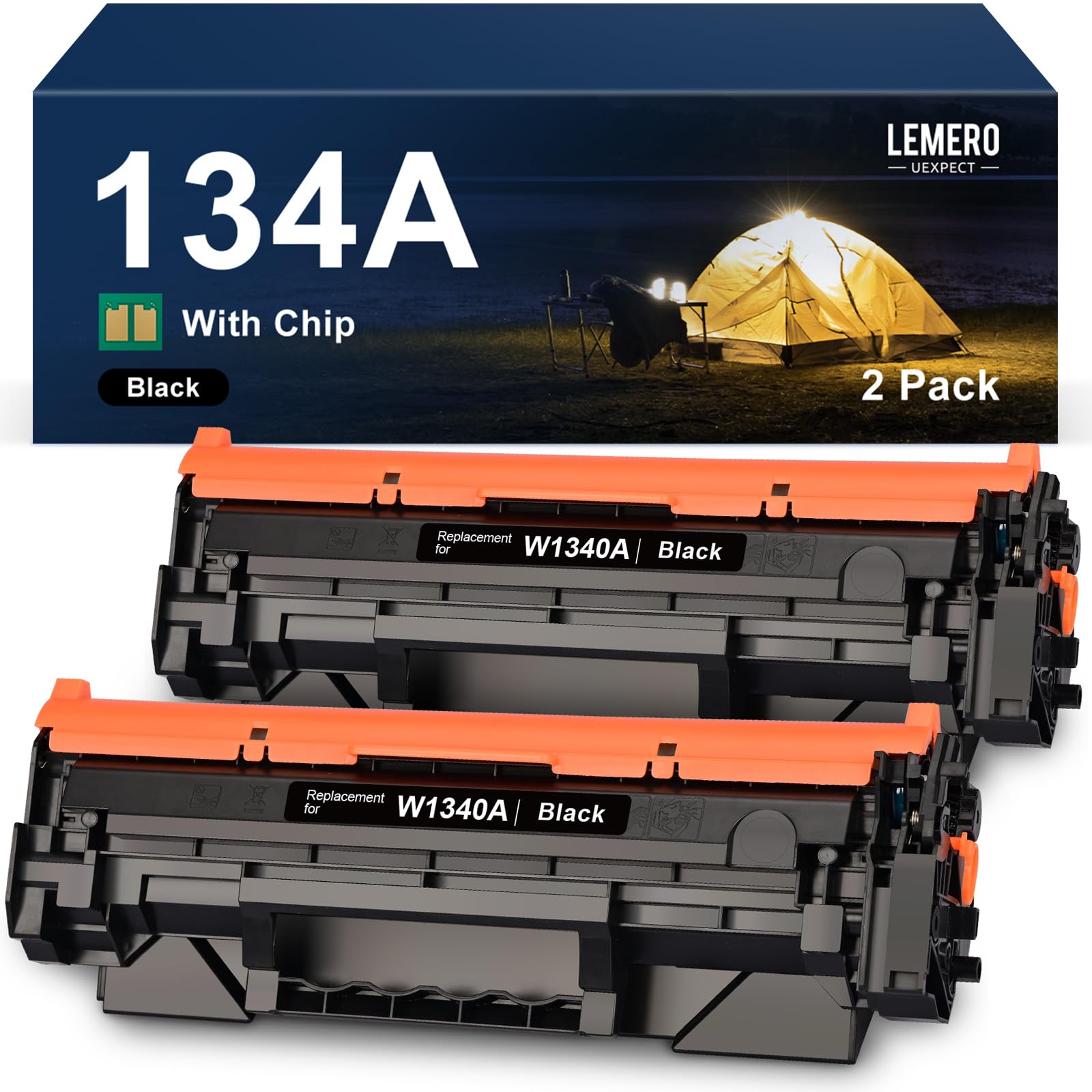 134A 134X with Chip Black Toner Cartridge High Yield LemeroUexpect ...