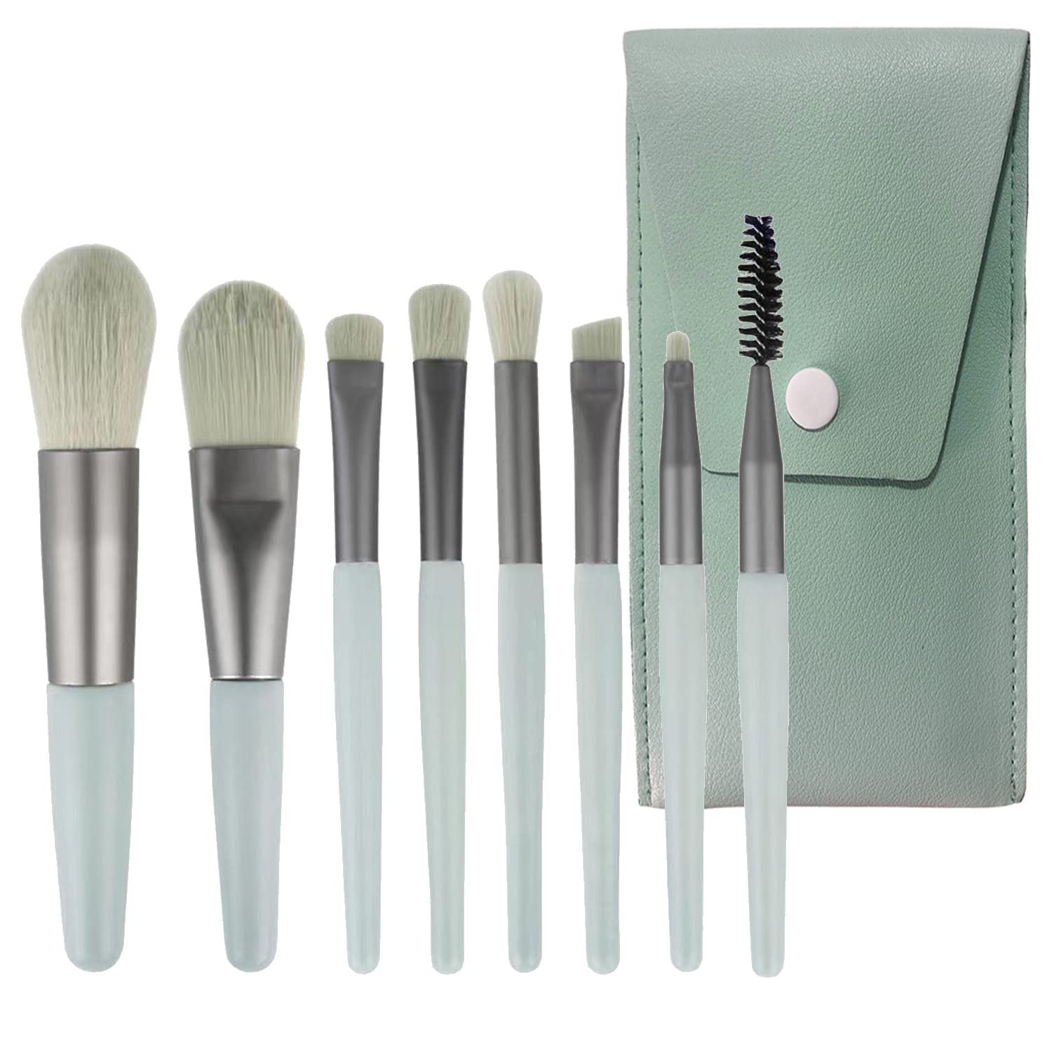 Amazon.com: Makeup Brushes 8 Pieces Mini Makeup Brush Set, Makeup ...
