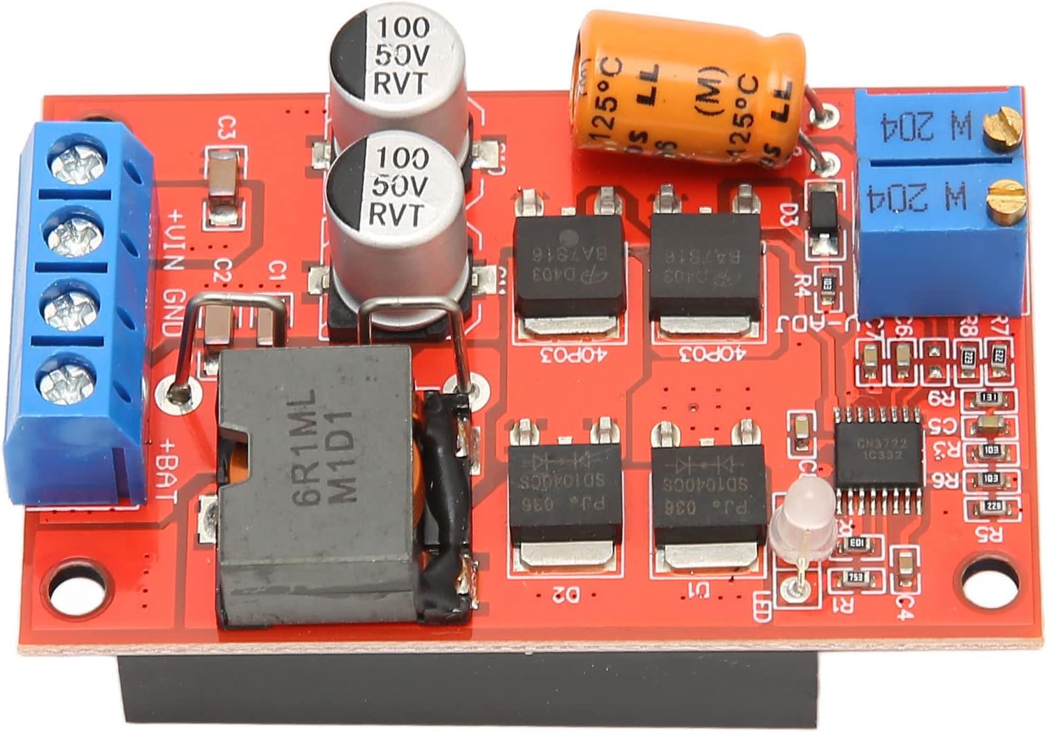 Solar Controller Module, 5A MPPT Solar Panel Controller Board ...