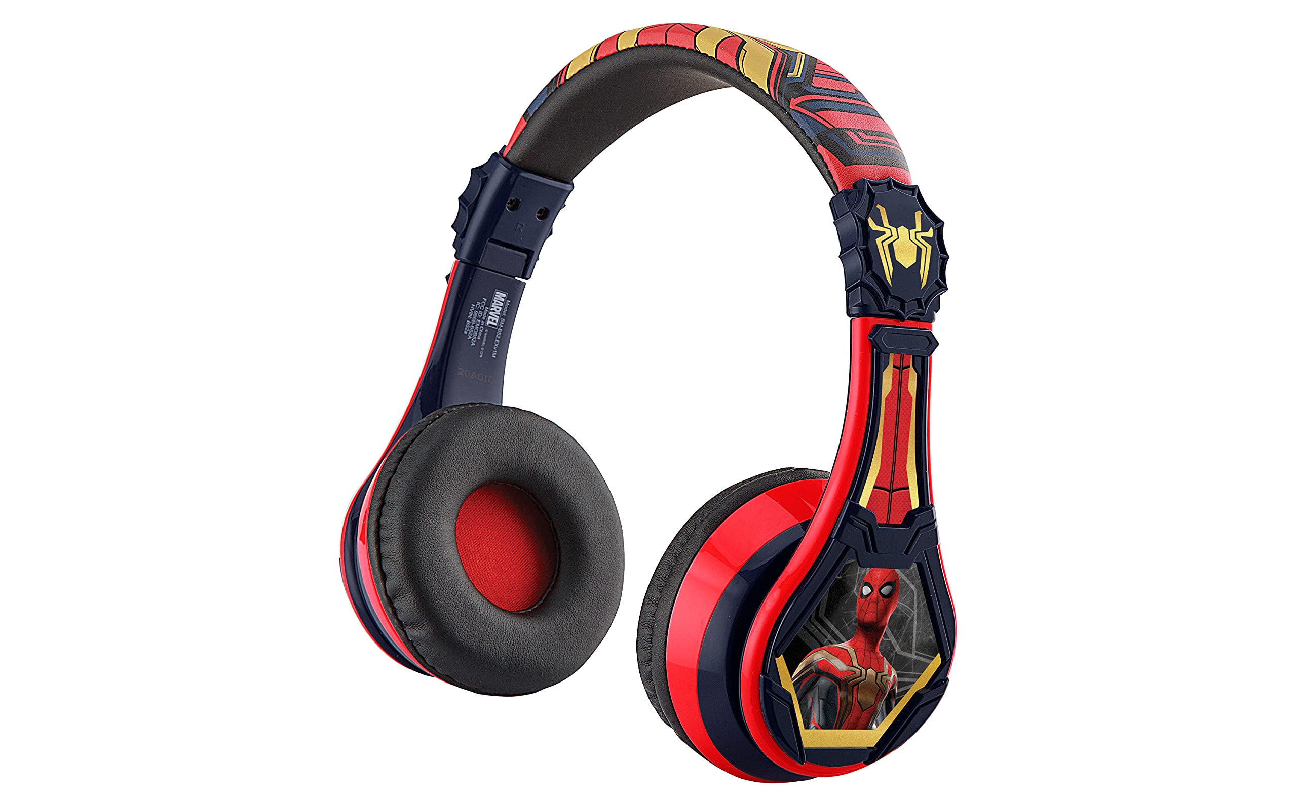 Buy Marvel Spider-Man Homecoming eKids Bluetooth Headphones with Kid ...