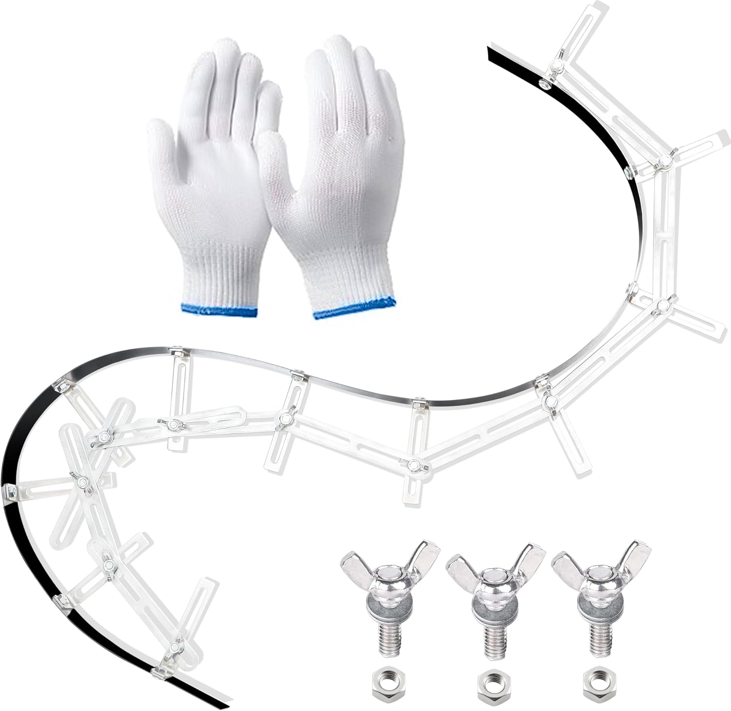 Amazon.com: GIPFTYAG 39 inch Flexible Steel Curve Template Woodworking ...