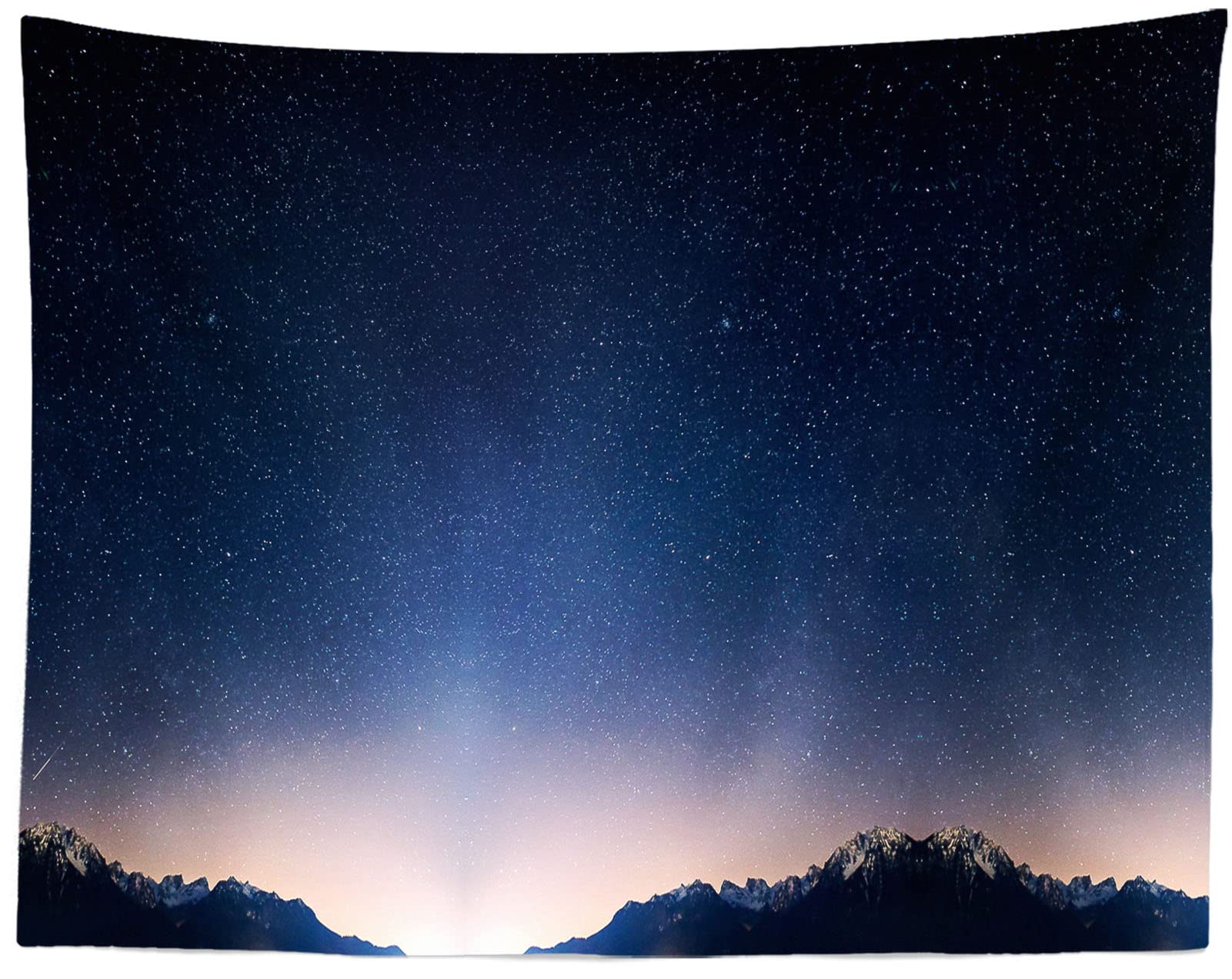 Mountain Snow Galaxy Nebula