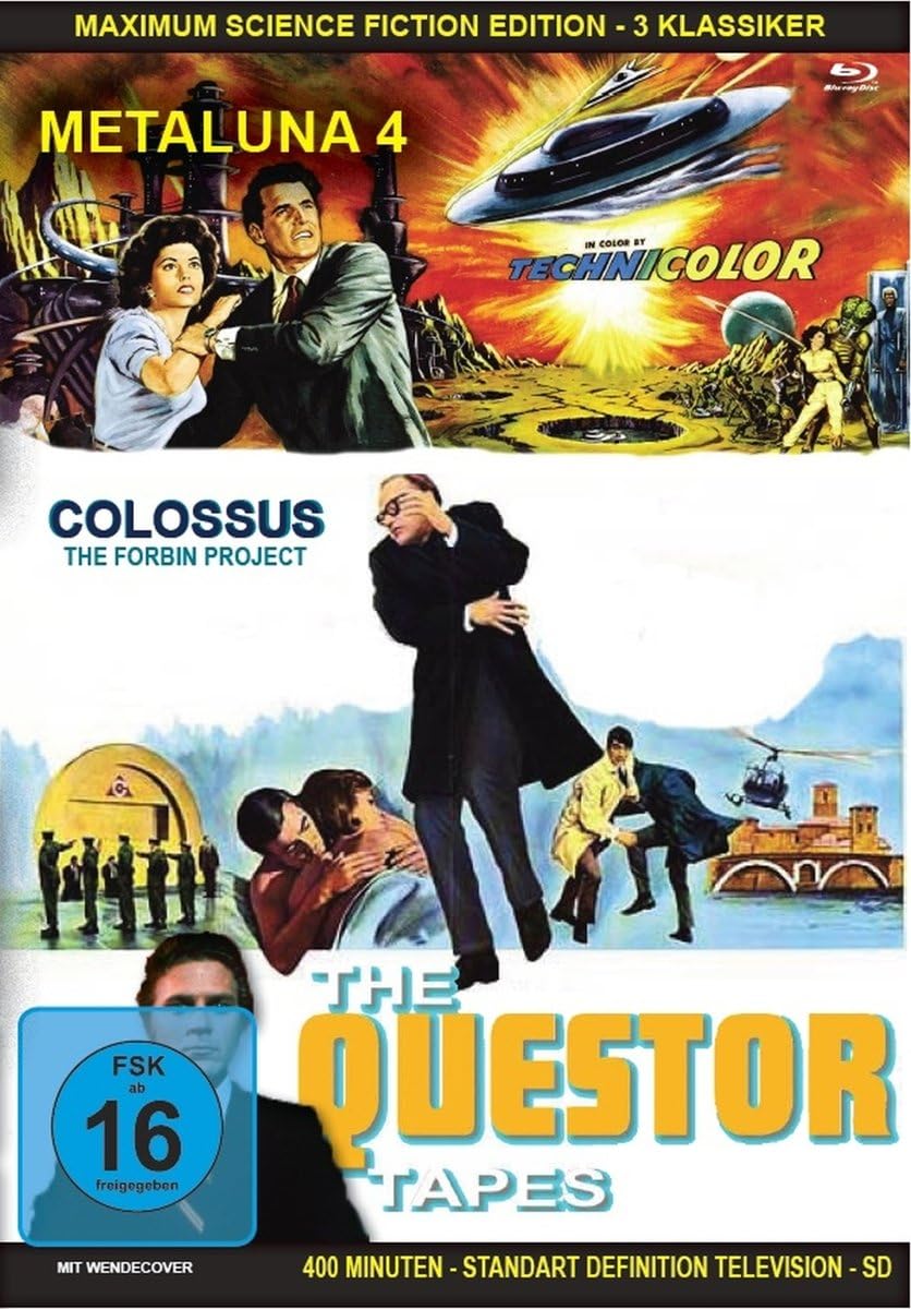 Maximum Science Fiction Edition - 3 Klassiker (Blu-ray): Amazon.co.uk ...