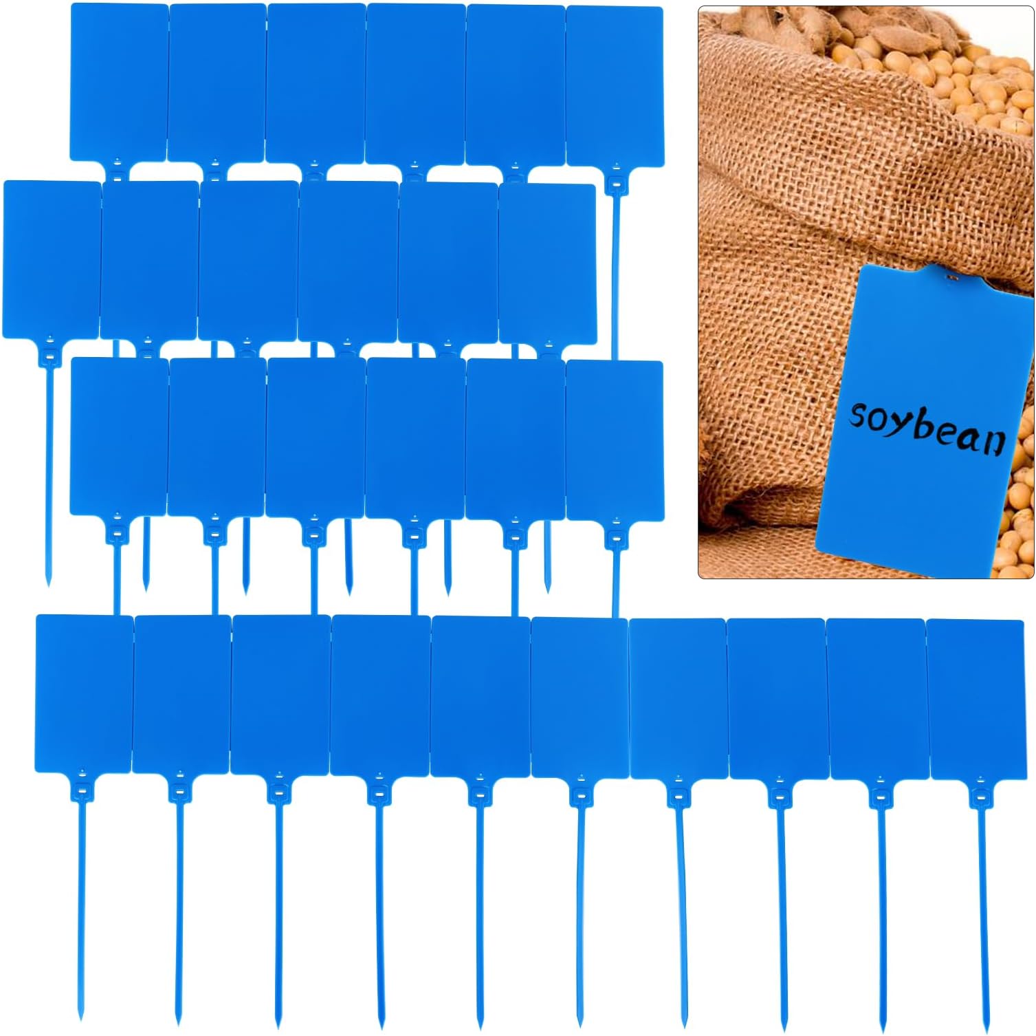 Amazon.com : ABuff 200PCS Plastic Tags for Labeling Waterproof Seals ...