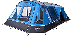 Vango Annecy Air Vista 600XL AirBeam Tent with Built-in Front Awning ...